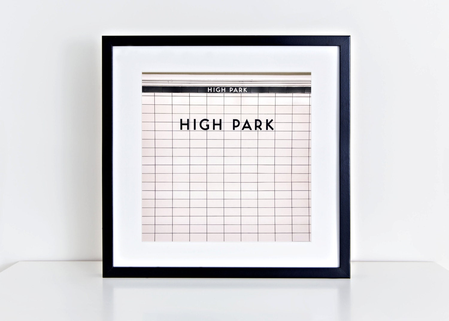 Toronto High Park Subway Station Sign - Toronto Photography - Made in ...