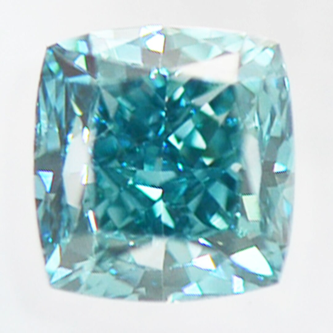 Radiant Shape Diamond Blue Color 0.56 Carat SI1 IGI - Etsy