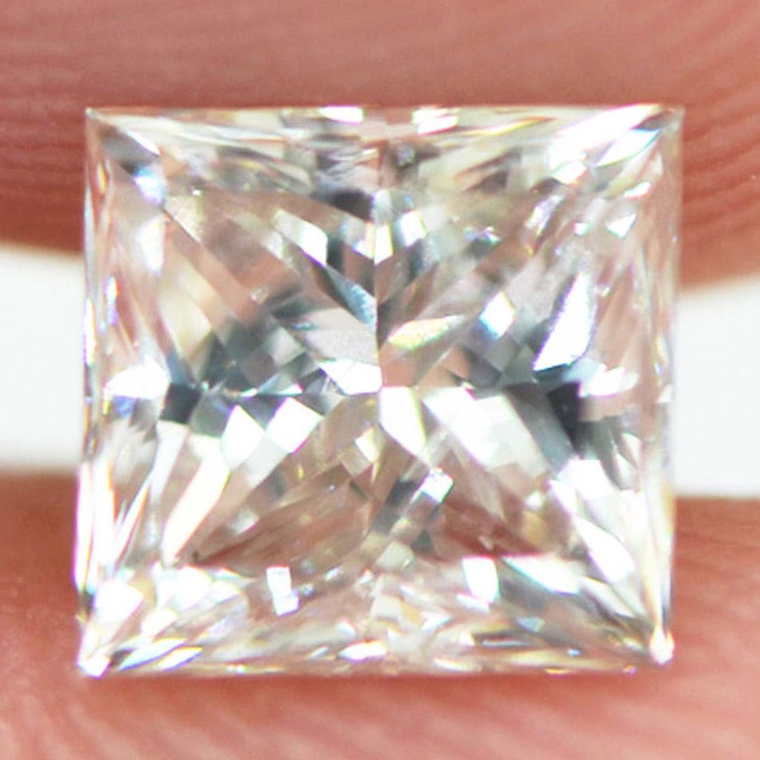Loose Princess Cut Diamond 0.96 Carat G/VS2 - Etsy