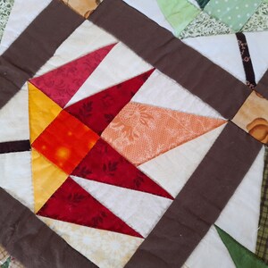 Patchwork Centerpiece Maple Leaf/ Maple Leaf Autumn Quilt/table Topper ...
