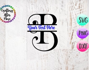 Monogram letter b | Etsy