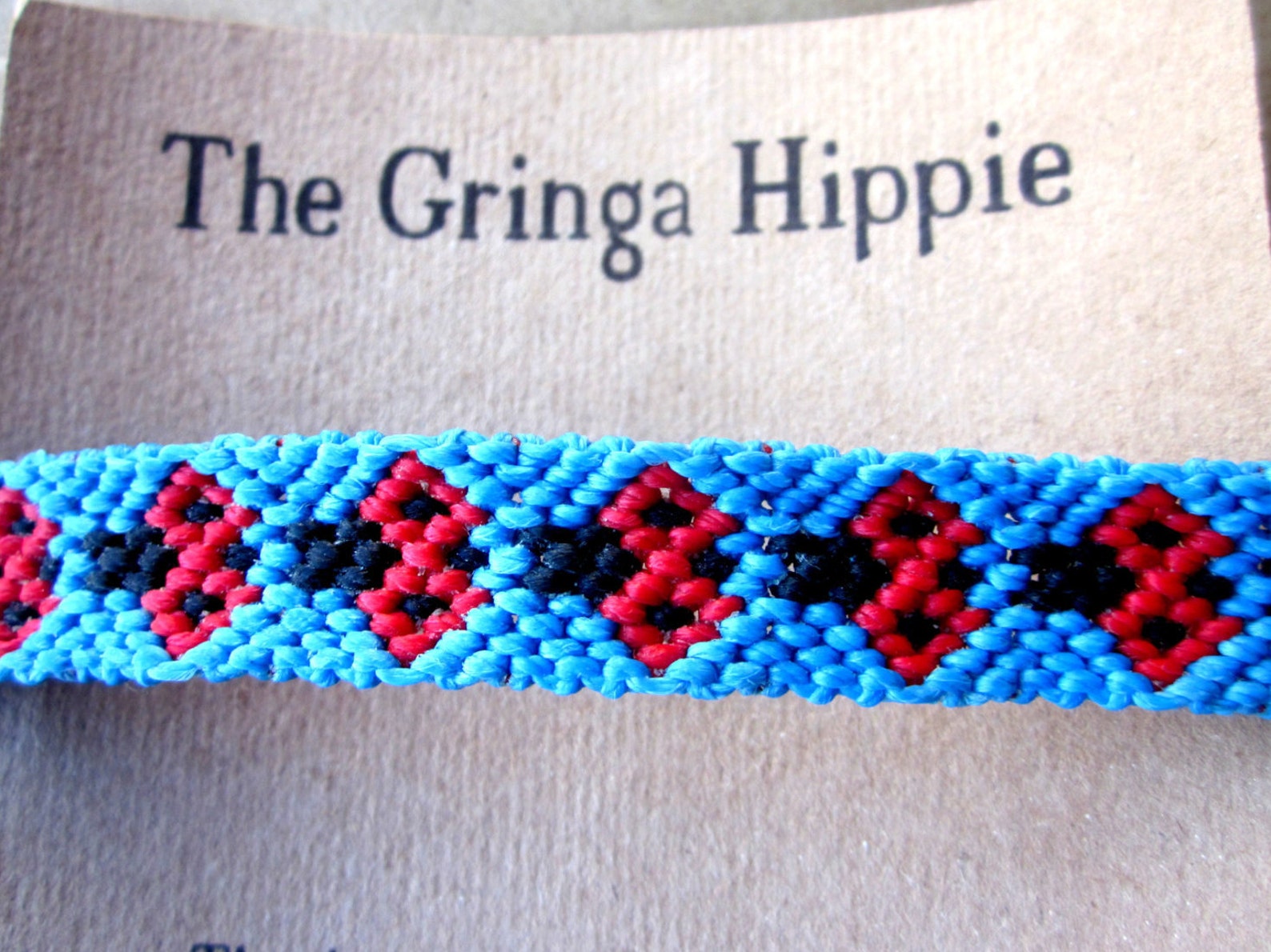 Ladybug Woven Friendship Bracelet Ladybug Macrame Bracelet - Etsy
