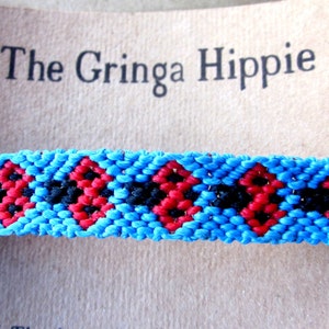 Ladybug Woven Friendship Bracelet Ladybug Macrame Bracelet - Etsy