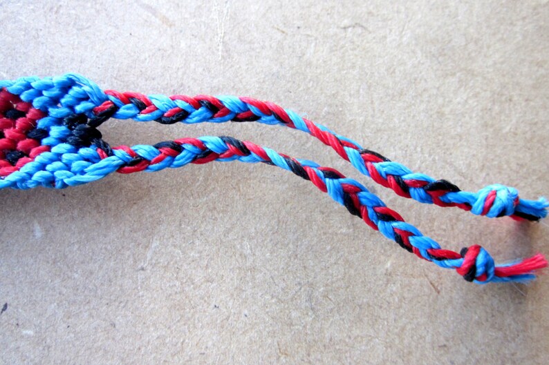 Ladybug Woven Friendship Bracelet Ladybug Macrame Bracelet - Etsy