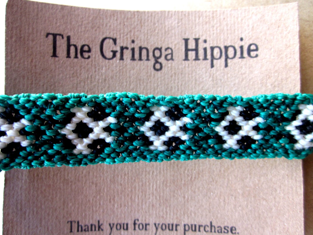 Soccer Ball Woven Friendship Bracelet Soccer Ball Macrame Bracelet - Etsy