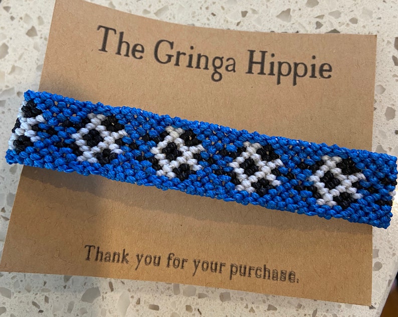 Soccer Ball Woven Friendship Bracelet Soccer Ball Macrame Bracelet - Etsy