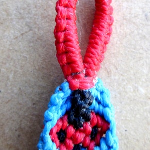 Ladybug Woven Friendship Bracelet Ladybug Macrame Bracelet - Etsy