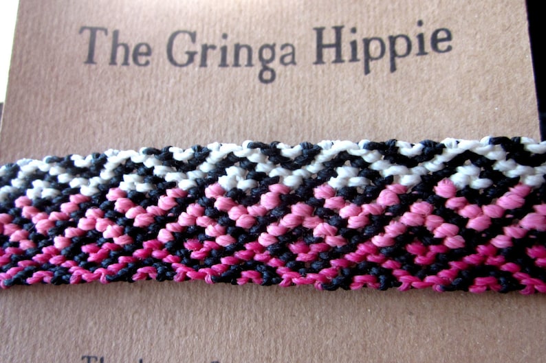 Ombre Celtic Swirl Friendship Bracelet Waves Macrame Woven Friendship ...