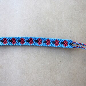 Ladybug Woven Friendship Bracelet Ladybug Macrame Bracelet - Etsy