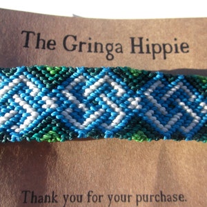 Celtic Knot Patterned Woven Friendship Bracelet - Etsy
