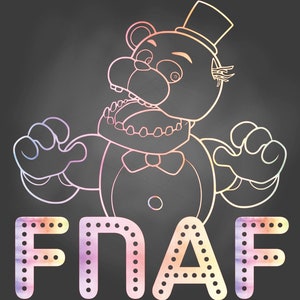 FNAF Group SVG & PNG Digital Files - Etsy