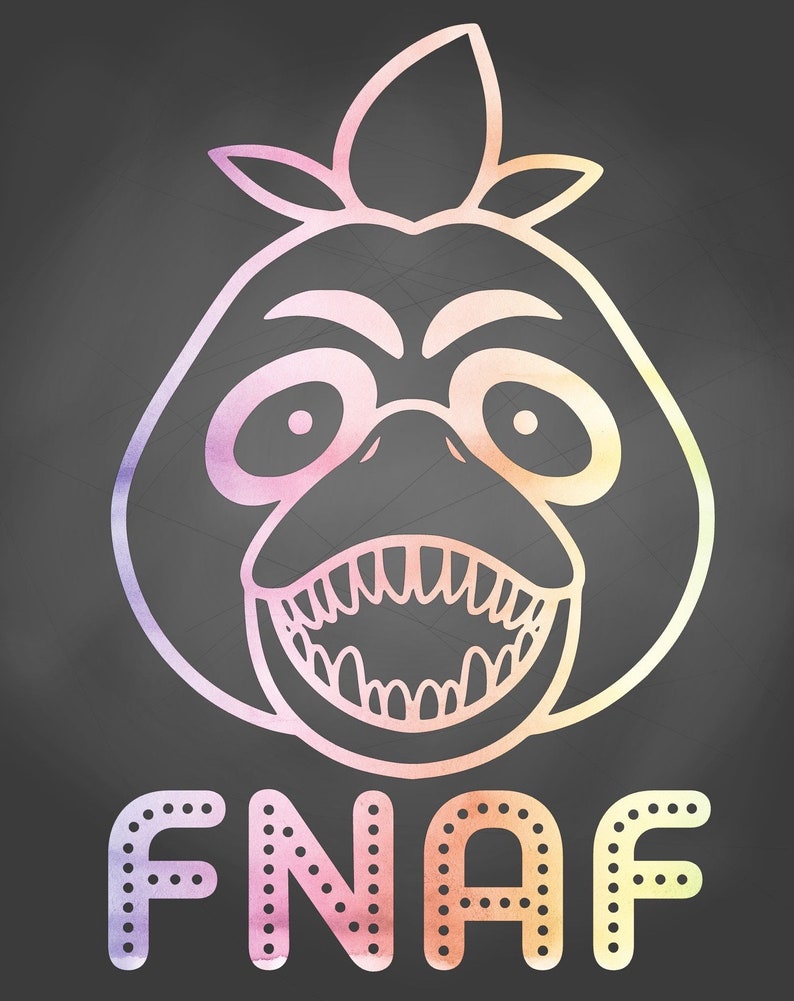 FNAF Group SVG & PNG Digital Files - Etsy