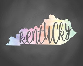 Kentucky SVG, Kentucky Skyline Svg, Laser Cut Files, Dxf-ai-pdf-png ...
