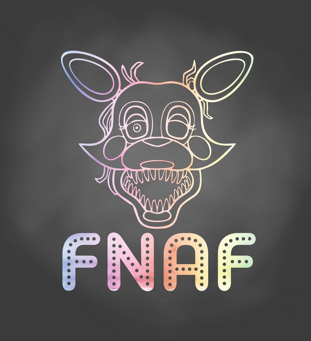 FNAF Mangle SVG & PNG Digital Files - Etsy Canada