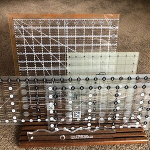 Handmade Quilting Ruler Holder - Etsy