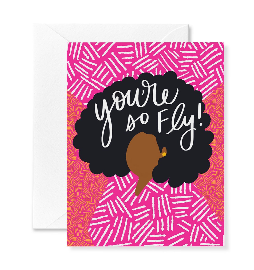 So Fly Card Congrats Card Congratulations Card African - Etsy