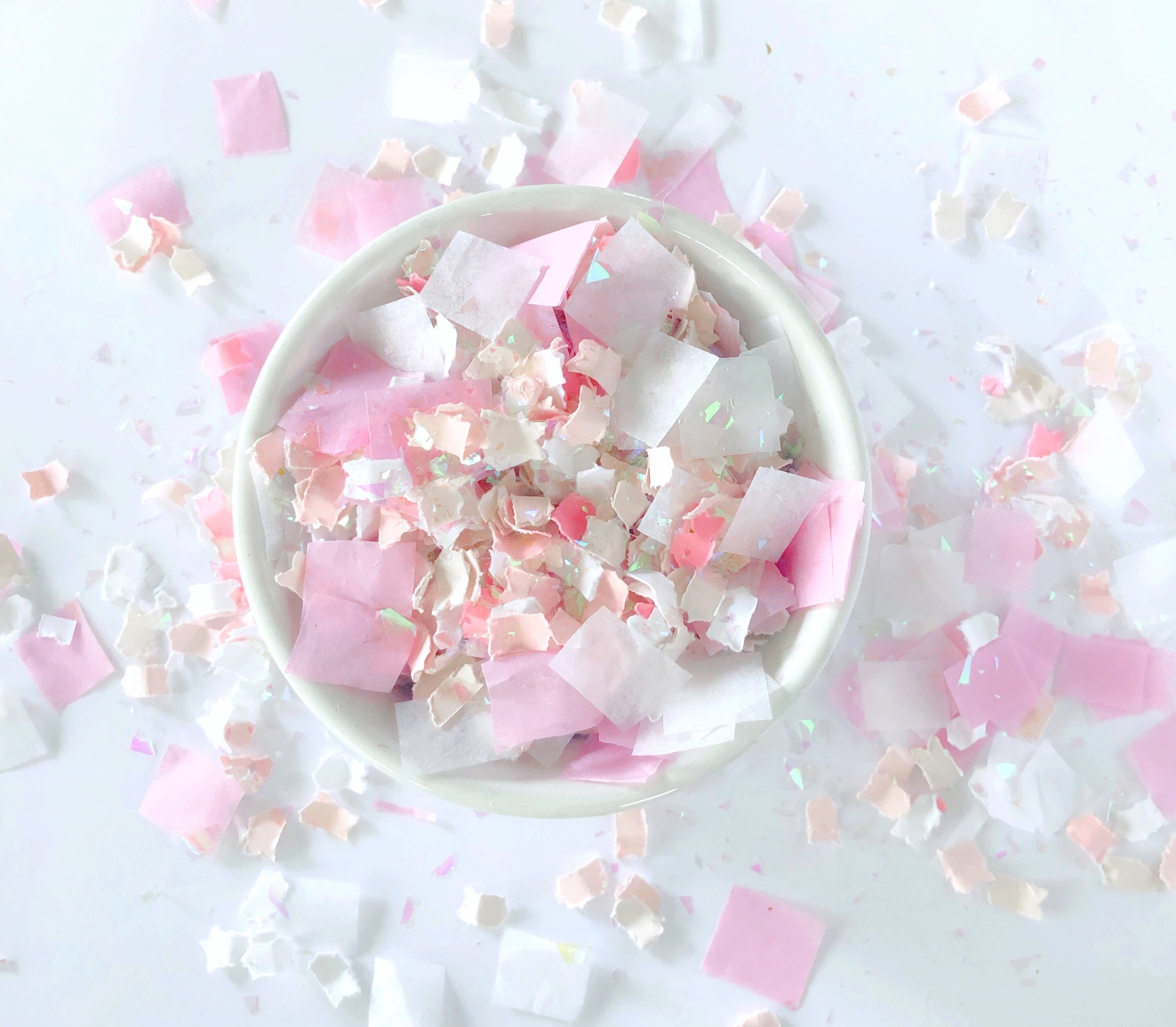 Confetti Tickled Pink Confetti Pink Confetti Light Pink - Etsy