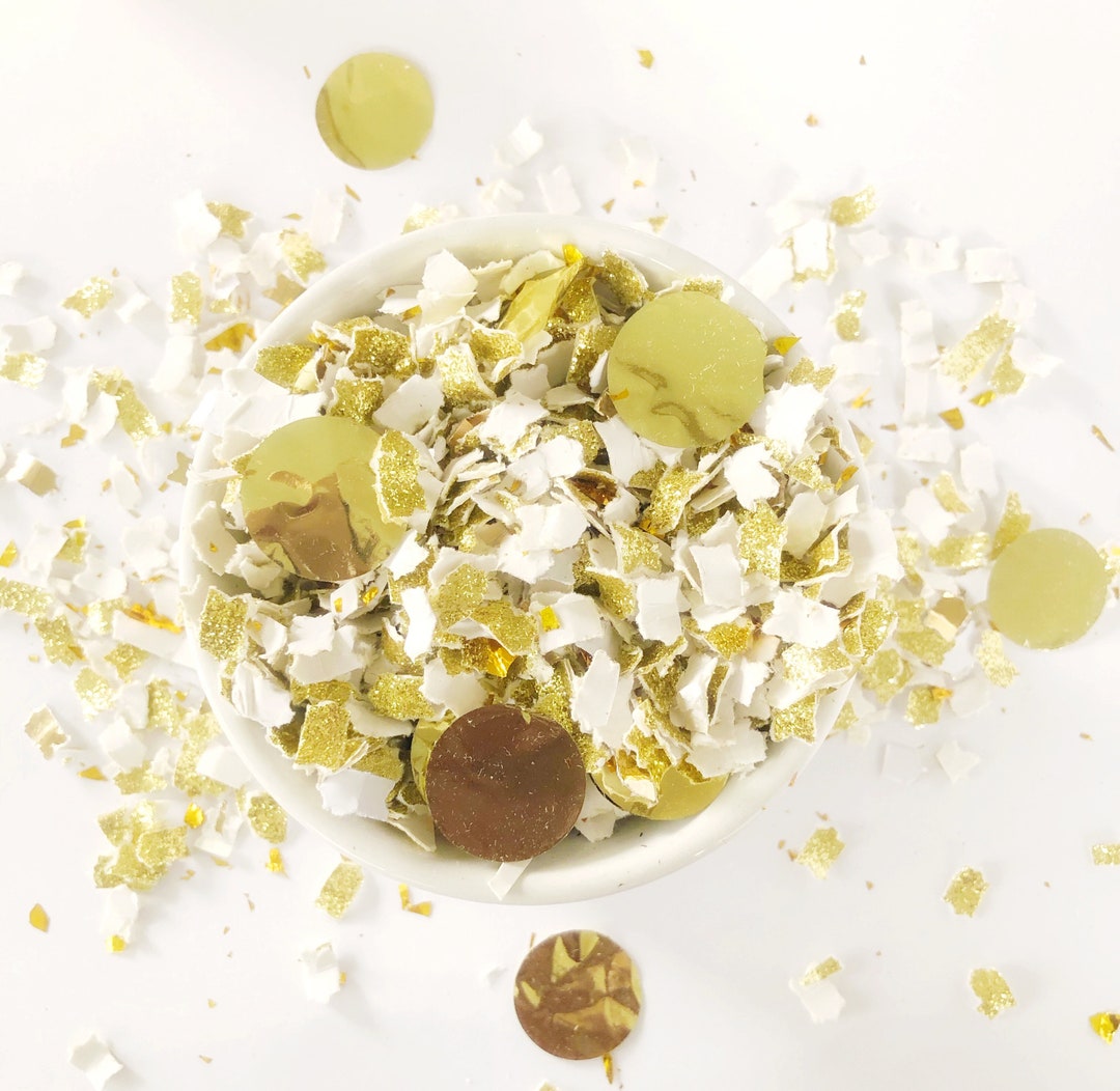Confetti | 24K Mix | Party Confetti | Gold Metallic Confetti | Party ...