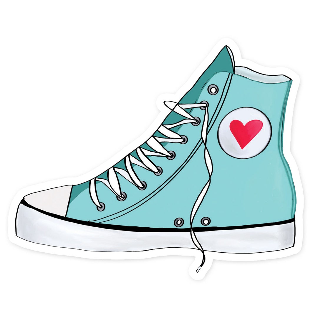 Sticker | Sneaker Sticker | Stickers for Notebook Water Bottle | Vinyl ...