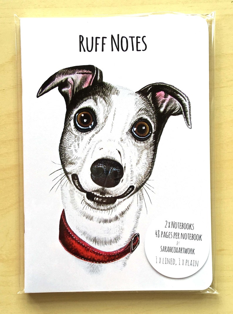 Dog Notebook X 2 Lurcher Notepad Lurcher Dog Stationary - Etsy UK