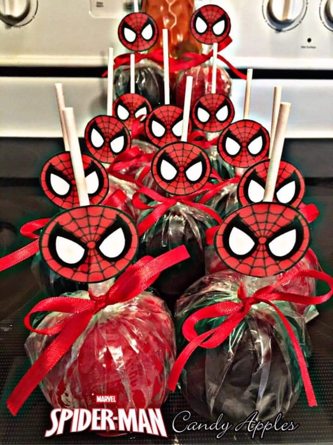 Inspired Spiderman Treats Package 12 each | Etsy