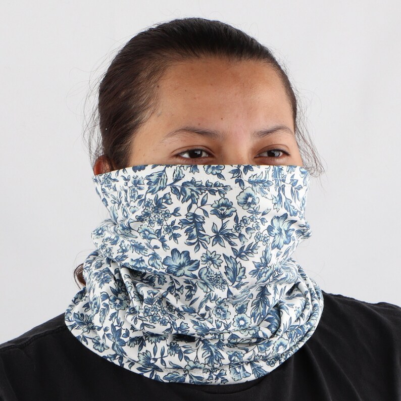 Face Mask & Cotton Neck Gaiter Washable 2 Ply Mask and Face - Etsy