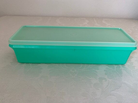 Vintage Tupperware Green Celery Storage #892 Vegetable Crisper Keeper ...