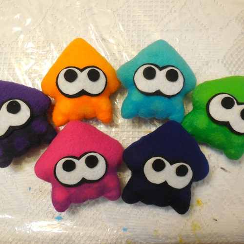 Splatoon Squid Plushy - Etsy