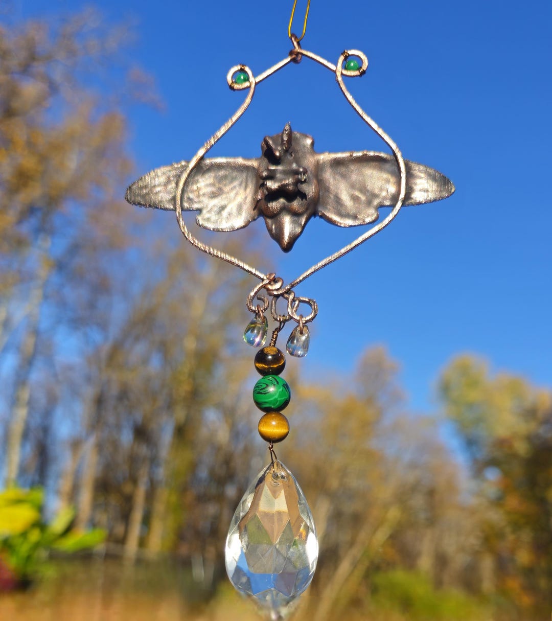 Electroformed Cicada, Cicada Suncatcher, Brood X Cicada, Cicada Home ...