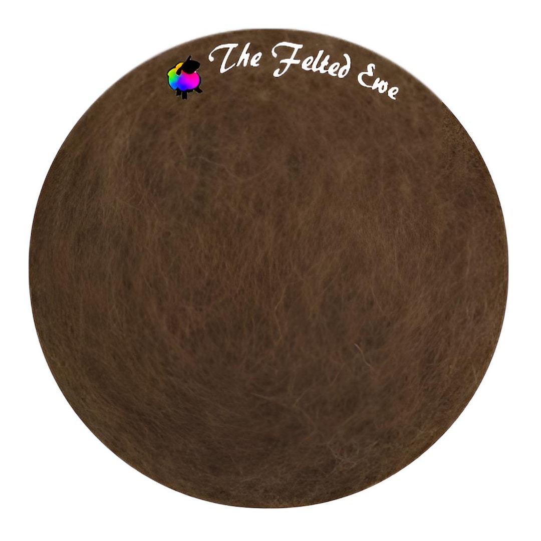 FB38 Just Nutty Maori Wool Batt: Needle Felting Fiber - Dhgshop Nut 1 ...