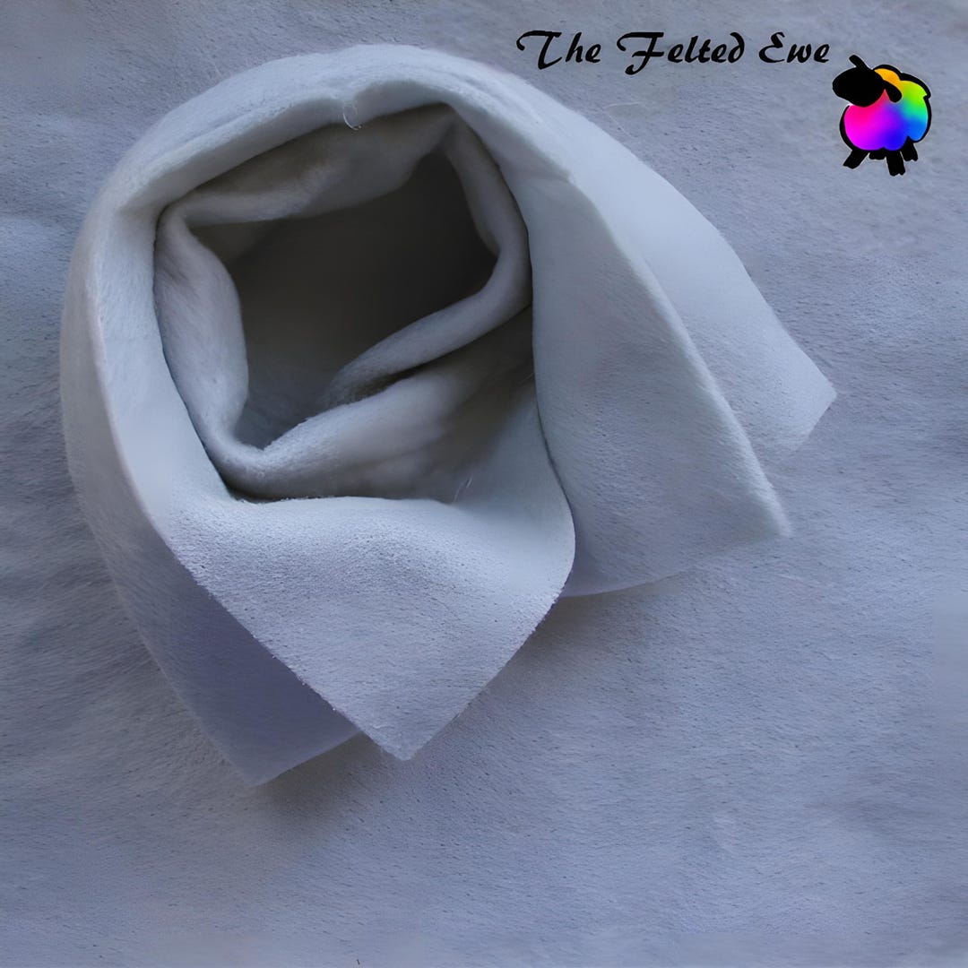Gray 100% Merino Wool Prefelt Sheet 9" X 12" - Etsy