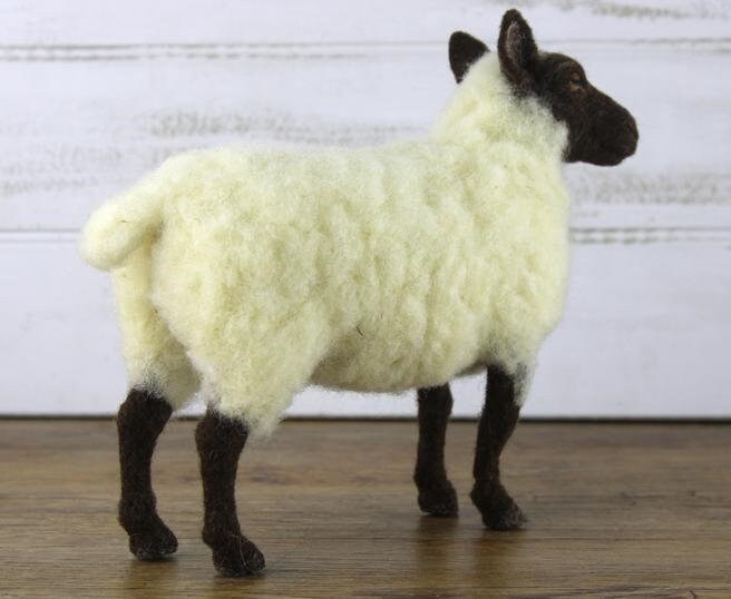 Needle Felting Kit: Sheldon the Sheep From World of Wool With Full ...