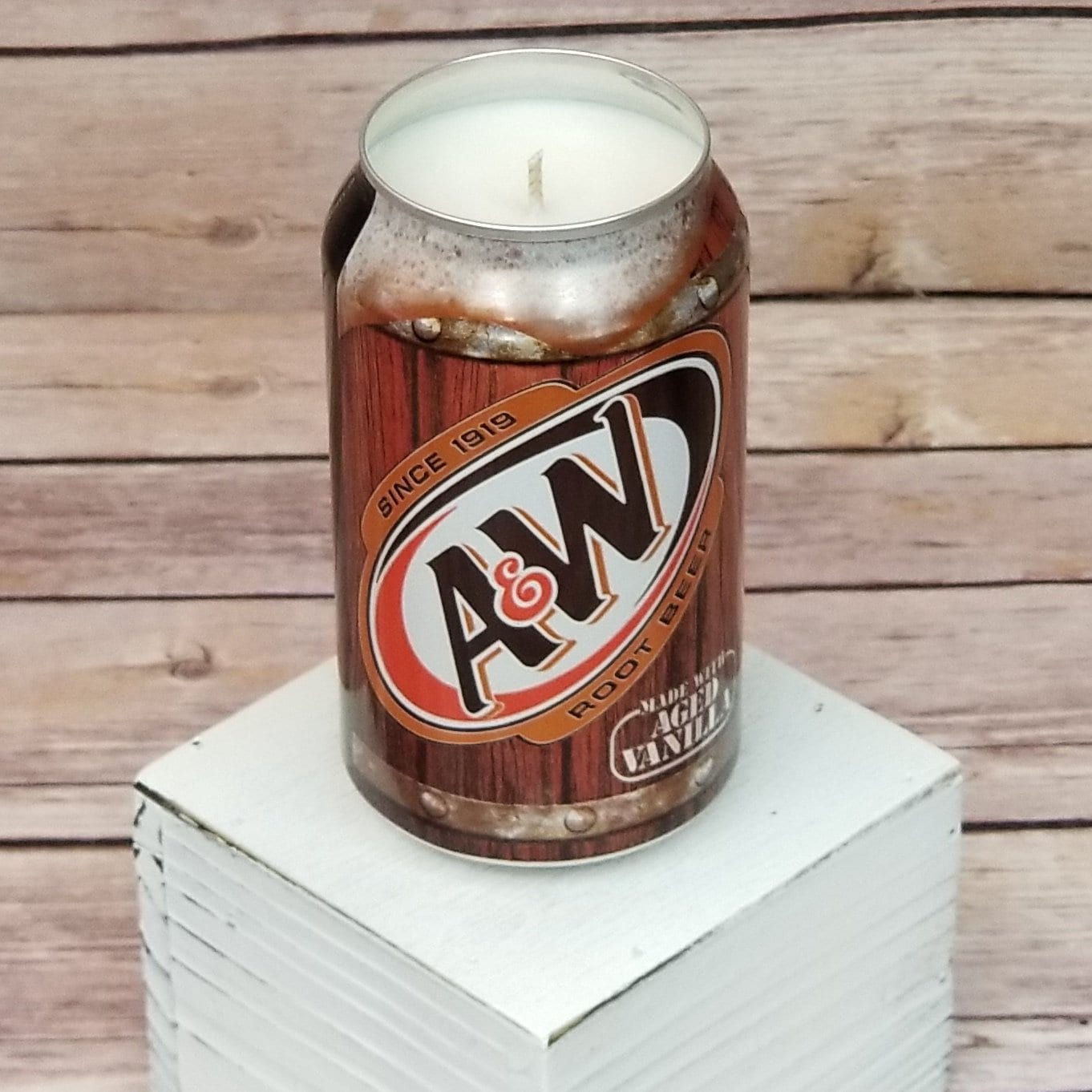 Aandw Root Beer Can
