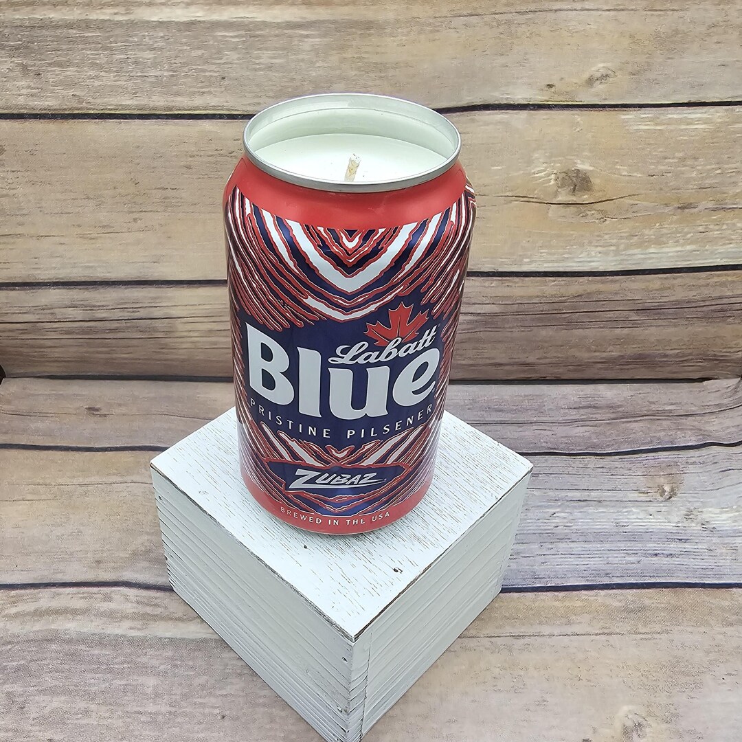 Soy Candle - 2024 Labatt Blue Buffalo Bills Zubaz Mafia Team Football ...