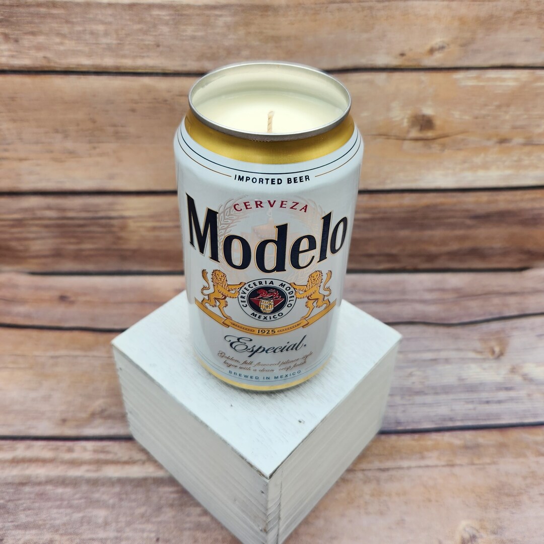 Soy Candle - Modelo Especial Cerveza Beer Can Soy Candle With Custom ...