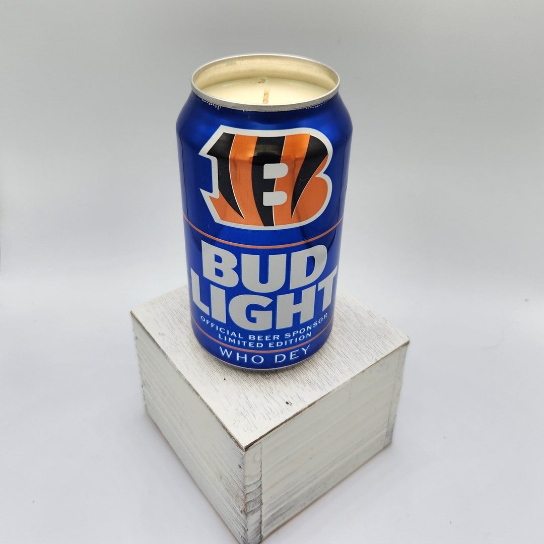 Soy Candle - 2019 Bud Light NFL Cincinnati Bengals Who Dey Team ...