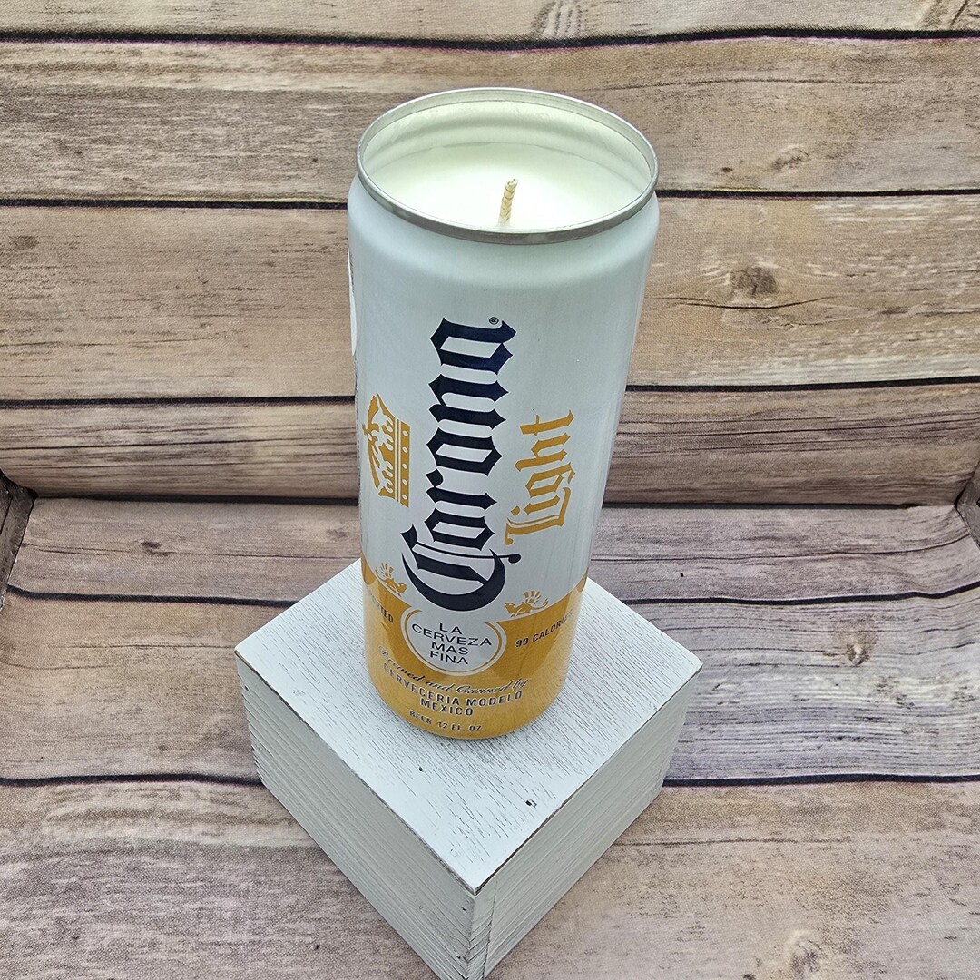 Soy Candle - Corona Light Beer Can Soy Candle With Custom Scent or ...