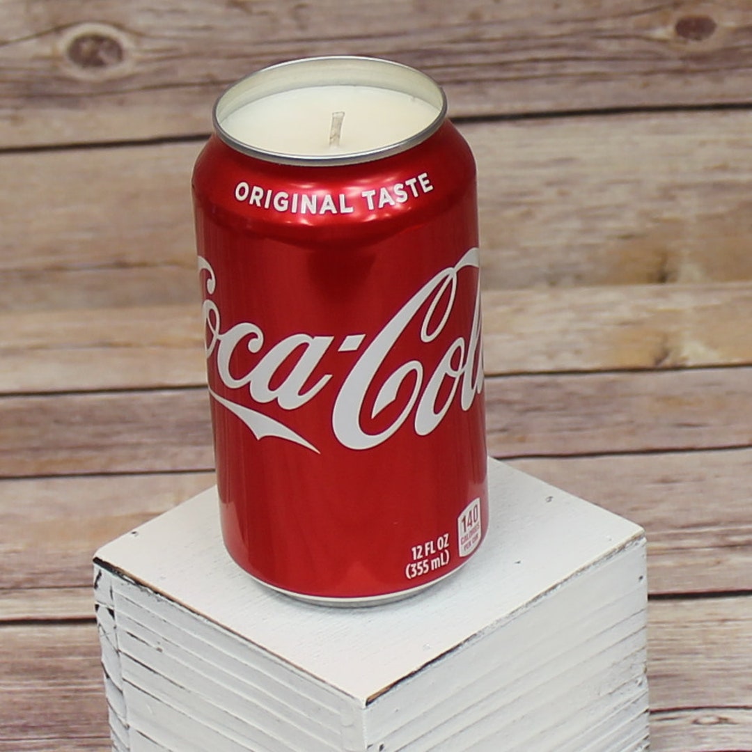 Soy Candle Coke Coca-cola Can Soy Candle With Cola Scent - Etsy