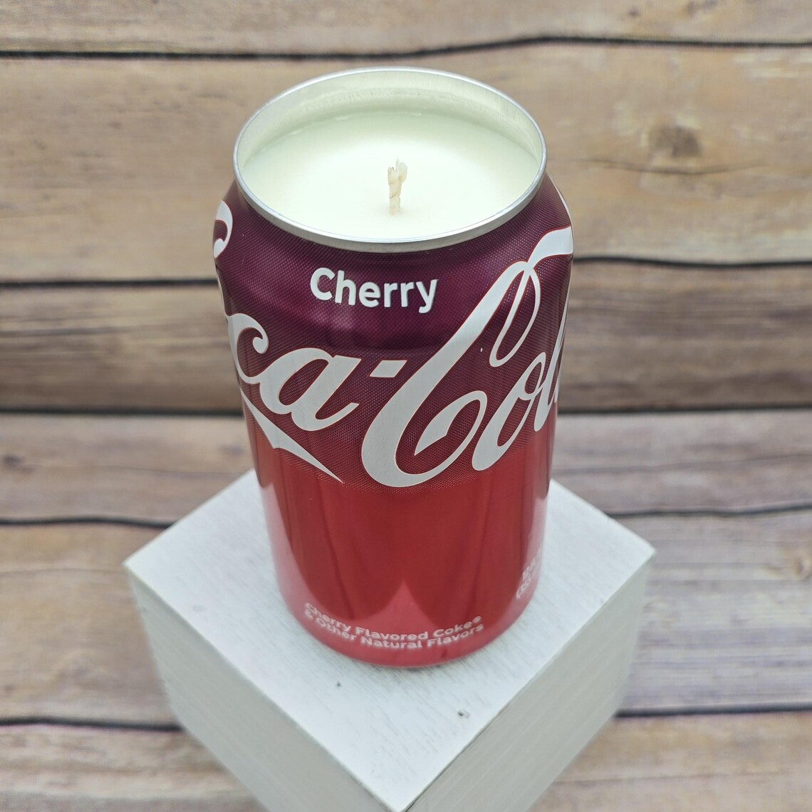 Soy Candle - Cherry Coke Can Soy Candle With Cherry Coca Cola Scent ...
