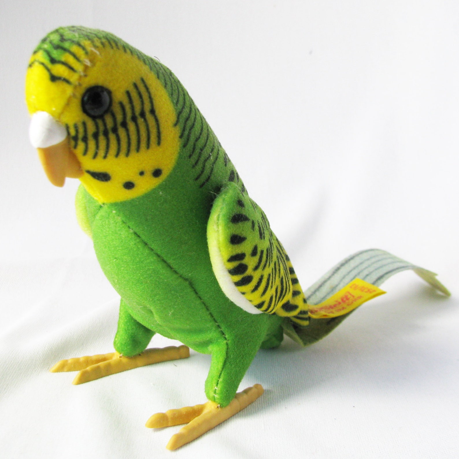 Vintage Steiff Hansi Parrot Budgie EAN 2531/13 | Etsy