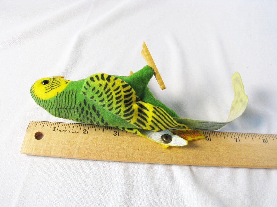 Vintage Steiff Hansi Parrot Budgie EAN 2531/13 | Etsy