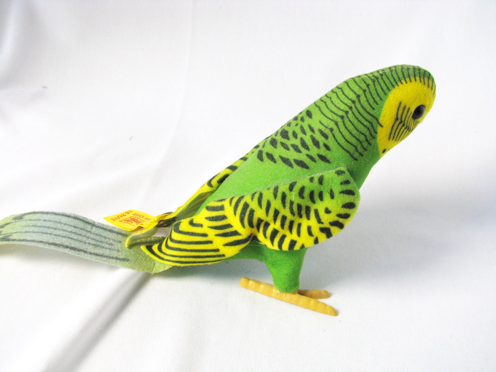 Vintage Steiff Hansi Parrot Budgie EAN 2531/13 - Etsy