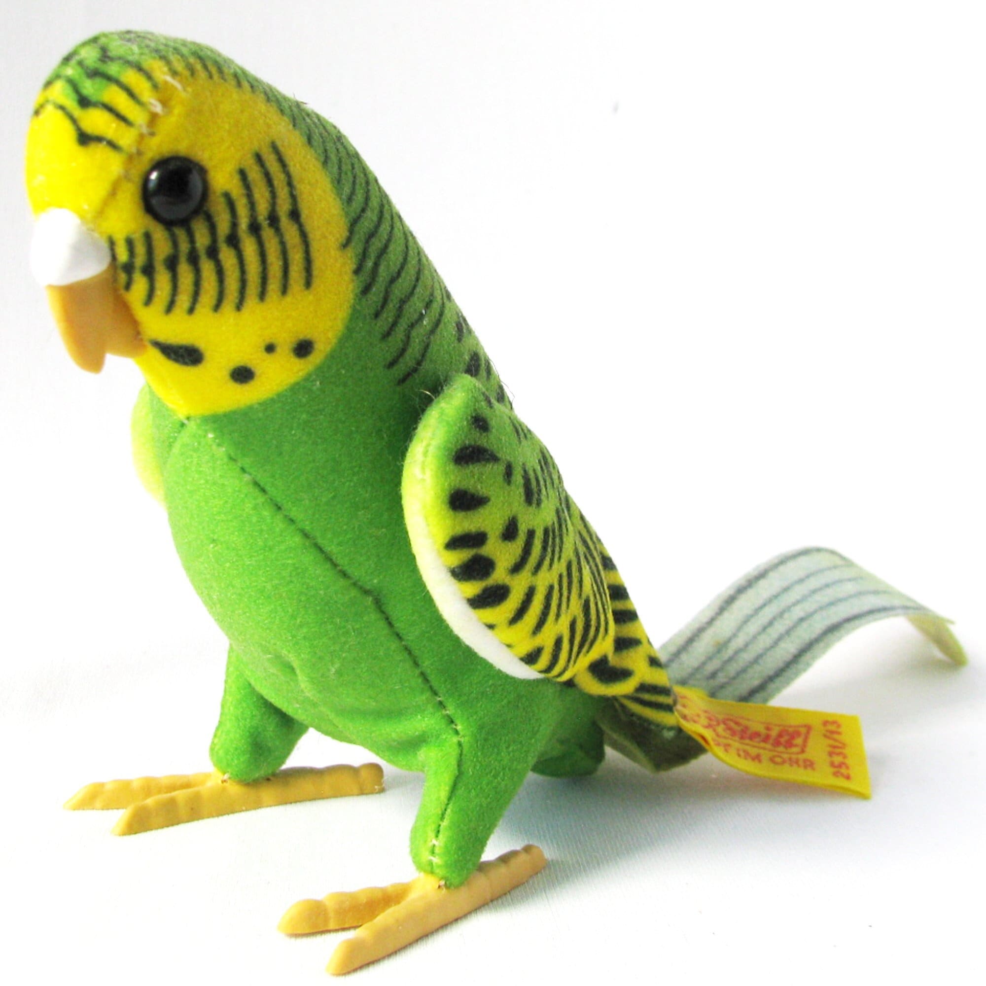 Vintage Steiff Hansi Parrot Budgie EAN 2531/13 - Etsy