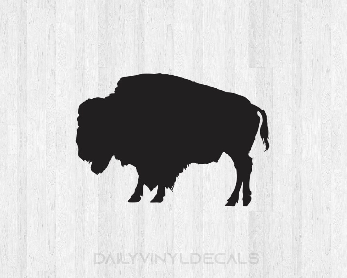 Buffalo Decal Buffalo Sticker choose Size and Color Buffalo | Etsy