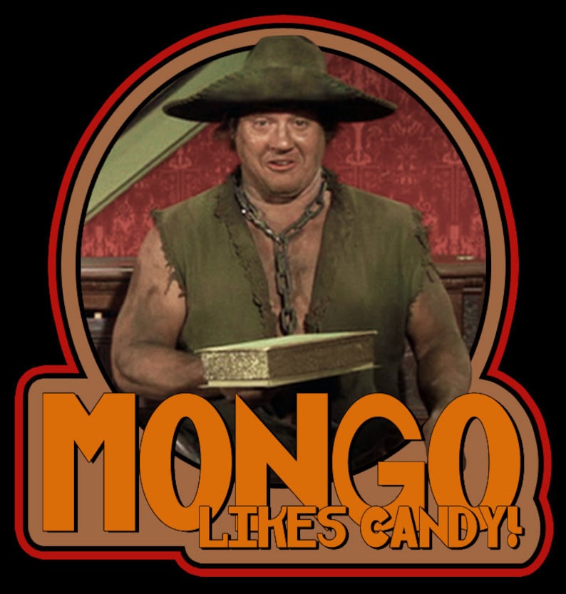 70's Mel Brooks Classic Blazing Saddles Mongo Likes | Etsy