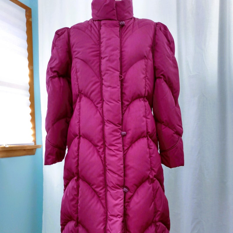 Long Puffer Coat - Etsy