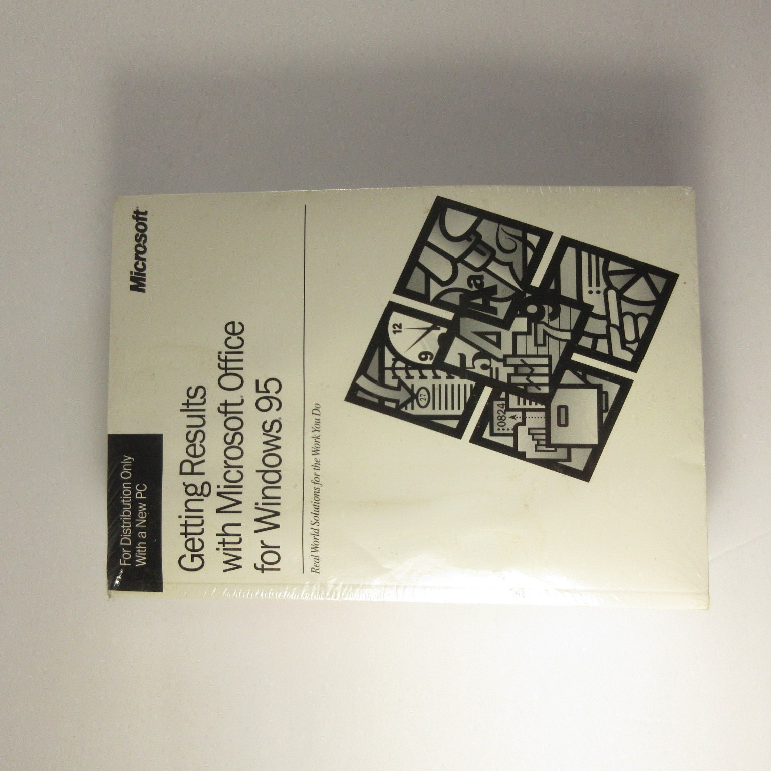 1995 Microsoft Office Pro CD Factory Sealed With Key Certificate ...