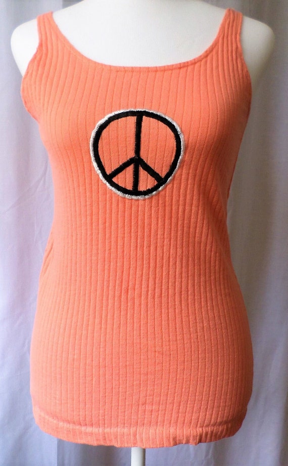 Vintage 1970s "peace" decal - Gem