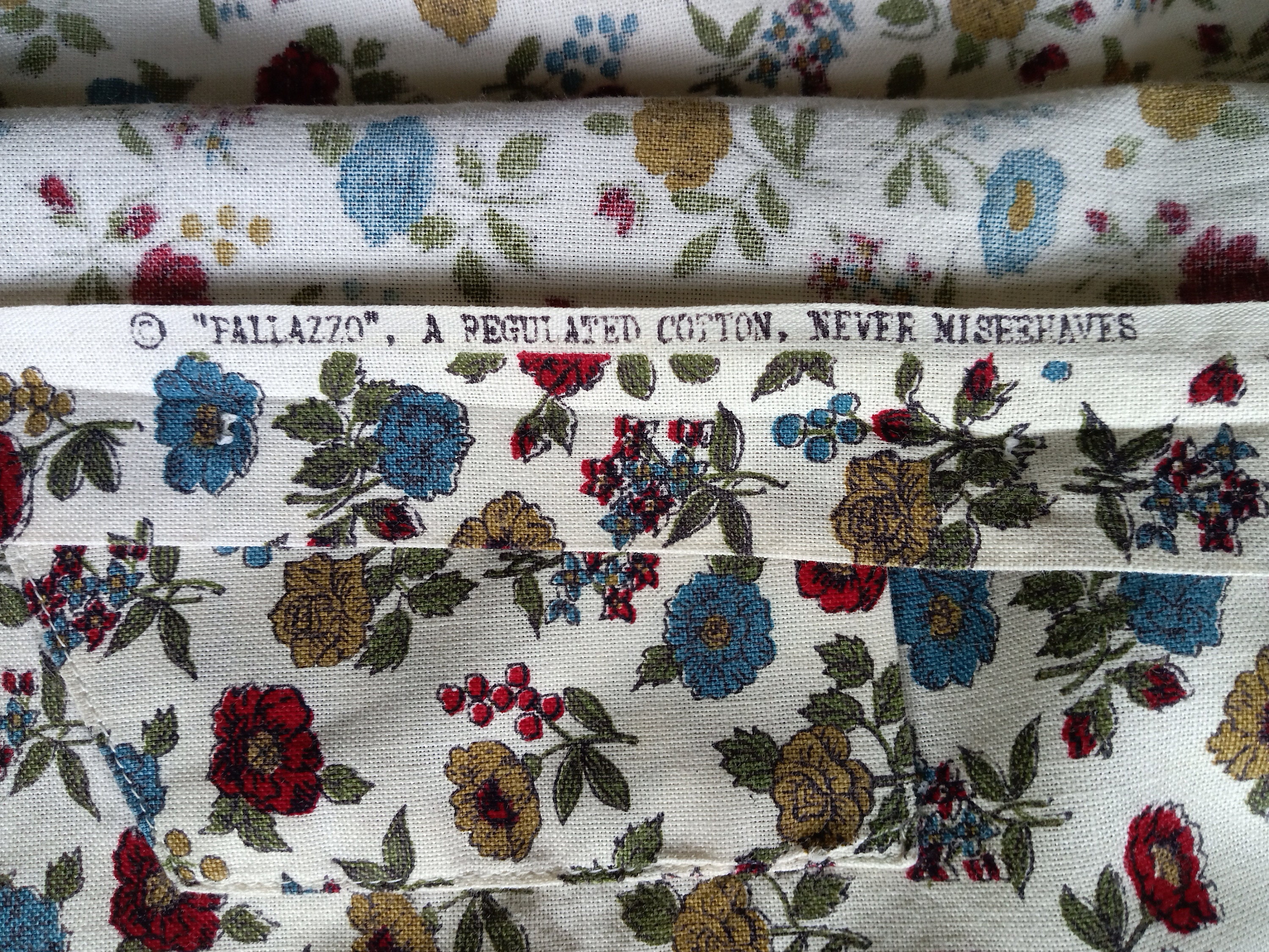 Vtg 50s Floral Blouse Cotton Duck Lerner Shops Rare Collectible Cosplay ...