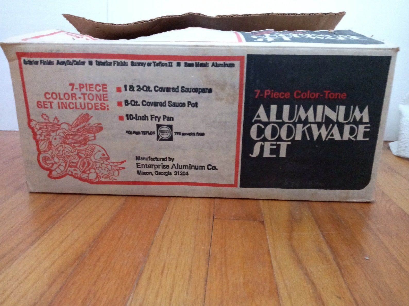 Vtg 60's Cookware Set 7 Piece New in Original Box Century Ware Color ...